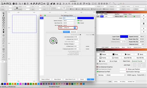 How To Fill A Surface With Engraver Penholder LightBurn Software