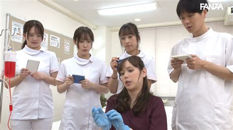「えっ！？コレが演習！？」看護専門学校に入学したら男はボク1人！？校内演習は胸やお尻が無防備に見えるし触られるから当然フル勃起！ Post【無料av動画】