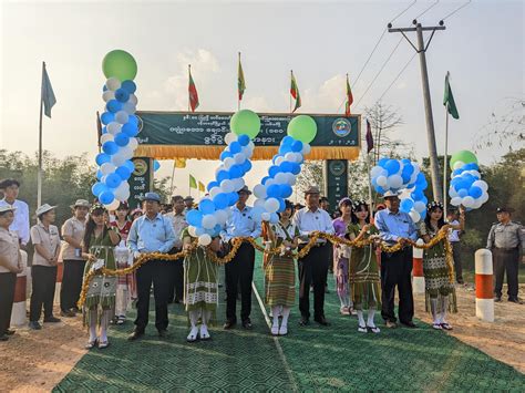 နှစ် ၈၀ ပြည့် တပ်မတော်နေ့ကို ကြိုဆိုဂုဏ်ပြုသောအားဖြင့် ကျုံပတောချောင်းကူးတံတားဖွင့်ပွဲ အခမ