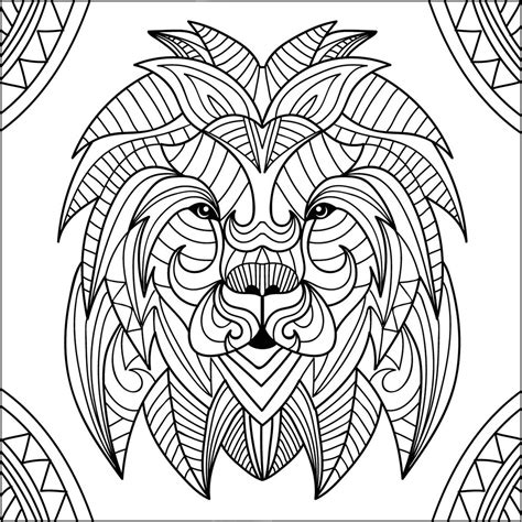 Dessin A Imprimer Mandala Le Roi Lion Dessin Coloriage Porn Sex Picture