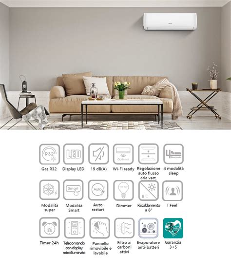 Climatizzatore Hisense Easy Smart 9000 Btu Ca25yr05