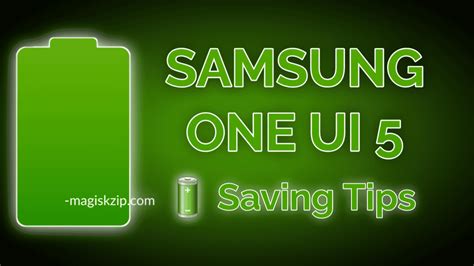 How To Save Battery On Samsung One Ui