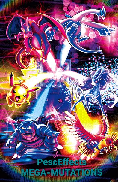 The Very Best Mega Mutations Lenticular Print Pesceffects