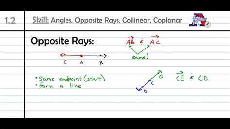 Opposite Rays