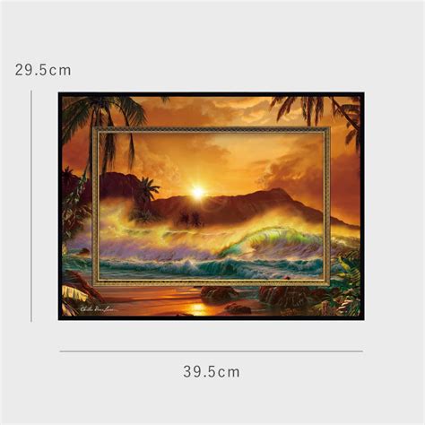 【楽天市場】ラッセン 絵画 395×295cm ギフト クリスチャン・リース・ラッセン アートパネル 海 マリン モダン 北欧 インテリア