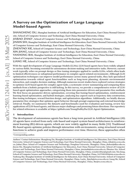A Survey On The Optimization Of Large Language Model Based Agents