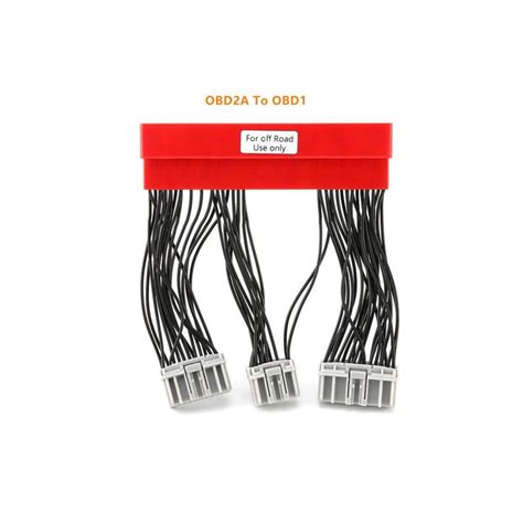 OBD2a To OBD1 ECU Jumper Conversion Harness Adaptor Wiring Car OBD
