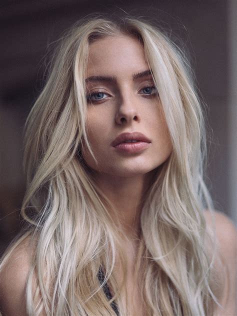 Margaux Alexandra Portrait Photography Blonde Hair Girl Platinum Blonde Hair Woman Face Girl