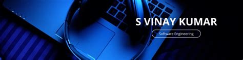 S Vinay Kumar Budding Software Developer Specializing In Real World Problem Solving Through