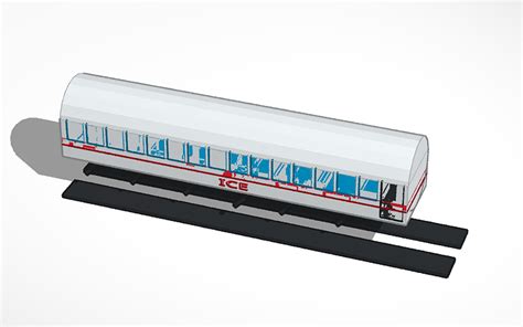 3d Design Ice Train Tinkercad
