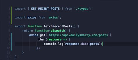 Utilizing Axios To Perform A Get Request On The Redux Thunk Action