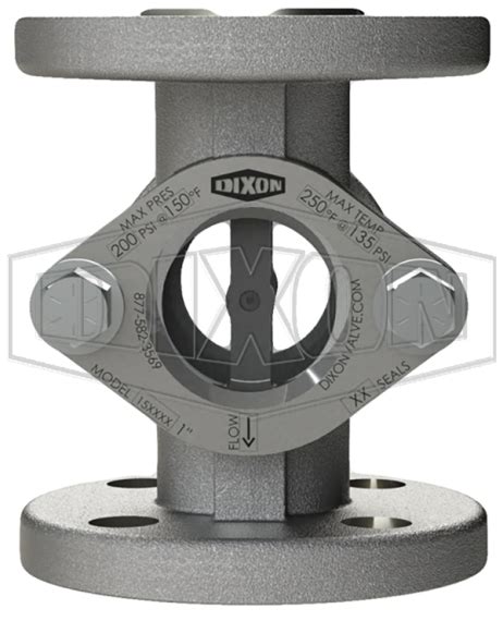 Flanged Sight Flow Indicator 14 Series No Indicator Dixon