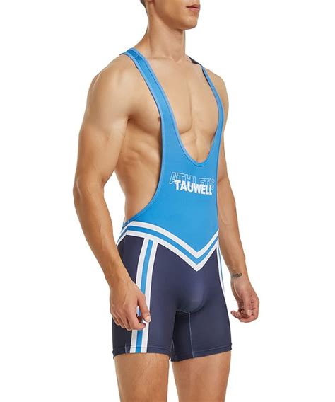 Gymskop Mens Wrestling Singlets Athletic Supporters Slim Fit Sport
