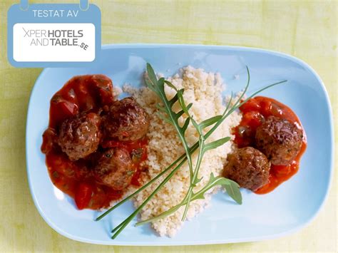 TESTAT Köttbullar med en twist och klassisk köttfärslimpa Xperhotelsandtable