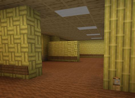 I Remade The Original Backrooms Photo In Minecraft Rbackrooms