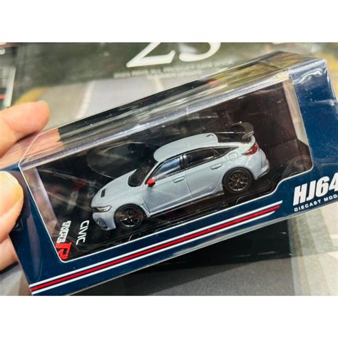 Model Car Hobby Japan Honda Civic Type R Fl5 Sonic Grey Pearl 1 64 โมเดลรถยนต์ รถของเล่น