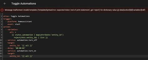script to disable enable all automations right after startup boot configuration home