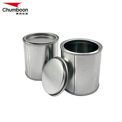 Supply Sliver Candy Canister With Debossed Logo Wholesale Factory Chumboon Metal Packaging