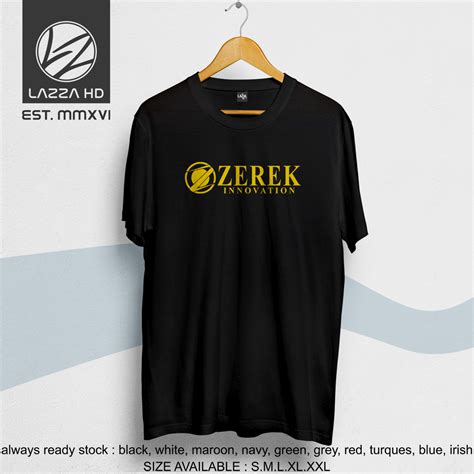 Kaos Baju Distro Zerek Innovation Logo Hj Lazada Indonesia