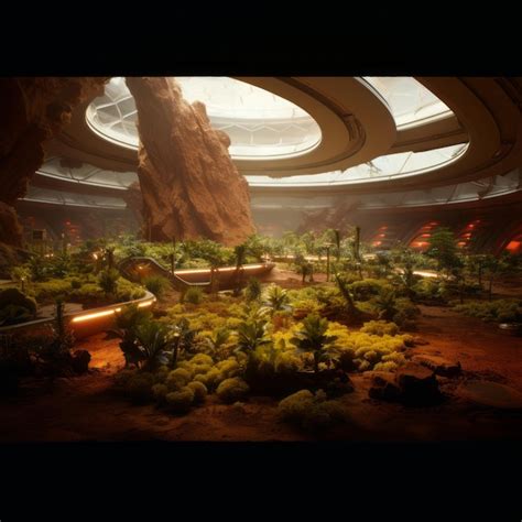 Premium Photo Revolutionizing Hydroponic Growing On Mars Unleashing