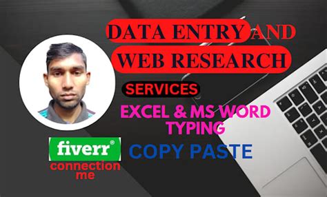 Data Entry Virtual Assistant For Copy Paste Web Research By Nuralom14