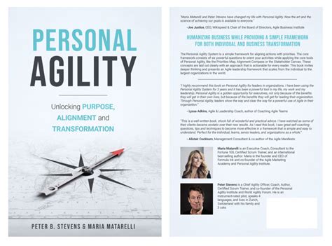 Announcing The Official Launch Of The Personal Agility Book Personal
