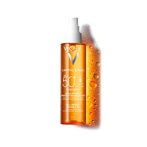 Vichy Capital Soleil Cell Protect Oil Spf50 200ml Face The Future