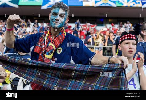 Cologne Stadium Cologne Germany 19th June 2024 Euro 2024 Group A Football Scotland Versus