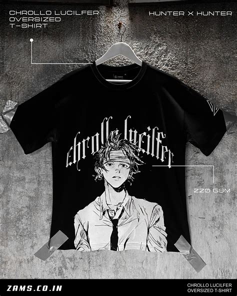 Chrollo Lucilfer Hunter X Hunter Oversized T Shirt Zams