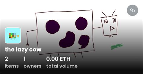 The Lazy Cow Collection Opensea