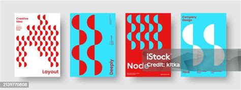Template Presentasi Bisnis Modern Tata Letak Poster Geometris Desain