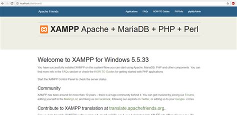 TechBrod Setting Up XAMPP Web Server On Windows