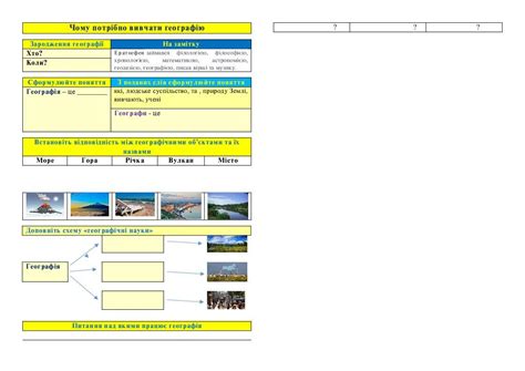 РА Чому потрібно вивчати географію 6 клас НУШ Інші методичні матеріали Географія
