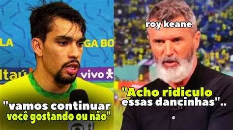 LUCAS PAQUETÁ SOLTOU O VERBO EM ROY KEANE sobre AS DANCINHAS NOTICIAS