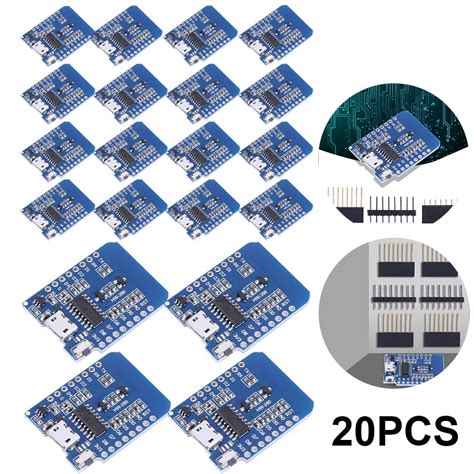 Placa Expansión Placa Desarrollo 20 Piezas D1 Mini Nodemcu Lua Para