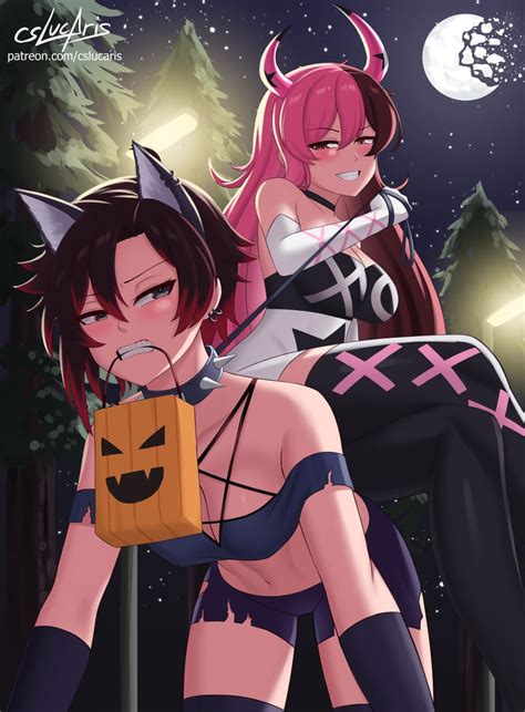 Ruby Rose And Neo Politan Rwby Drawn By Cslucaris Danbooru
