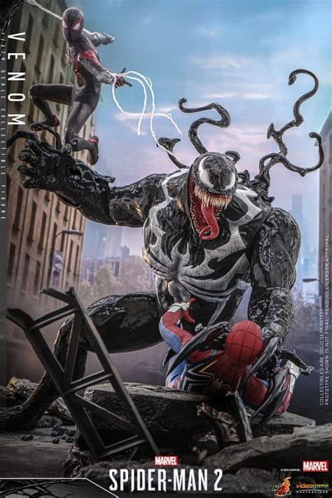 Hot Toys Venom Sixth Scale Figure Marvel S Spider Man 2 Limited