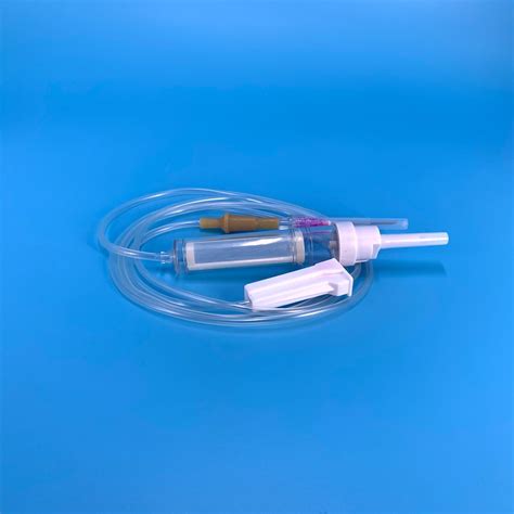 Medical Disposable Blood Giving Sets Blood Transfusion Set Device