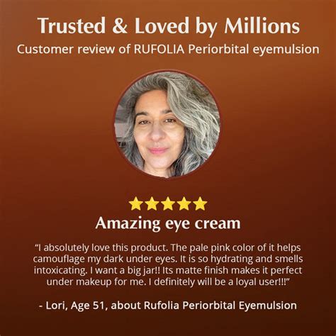 Rufolia Pro Periorbital Eyemulsion Eye Contour Cream