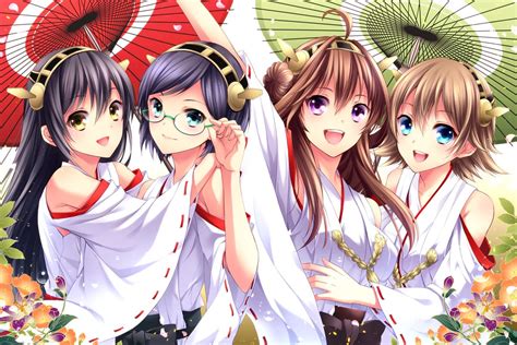 艦隊これくしょん 艦これ 【榛名比叡霧島金剛】 壁紙