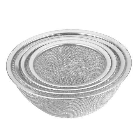 Colander With Flat Wide Rim A054 Inoxicon