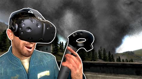 Tornado Survival In Gmod Vr Garry S Mod Vr Mod Youtube