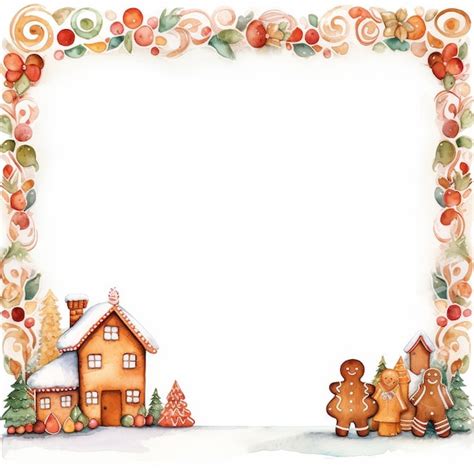 Gingerbread Border
