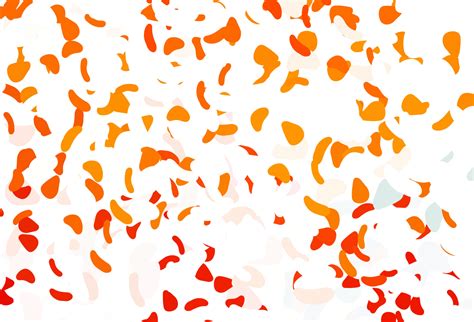 Light Orange Vector Backdrop With Abstract Shapes 11717669 Vector Art At Vecteezy