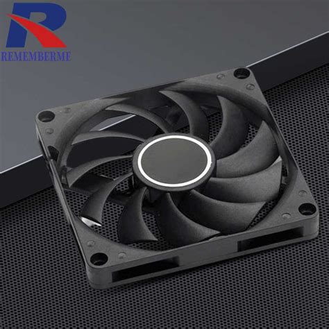 COD 8CM CPU Cooler Fans 4PIN PWM Ultra Thin CPU Cooler Cooling Fan Hydraulic Bearing Shopee