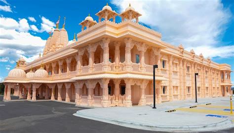Sketching A Beautiful Hindu Temple Baps Shri Swaminarayan Mandir