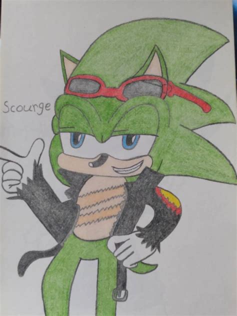 Scourge The Hedgehog By Roxyfoxy523 On Deviantart