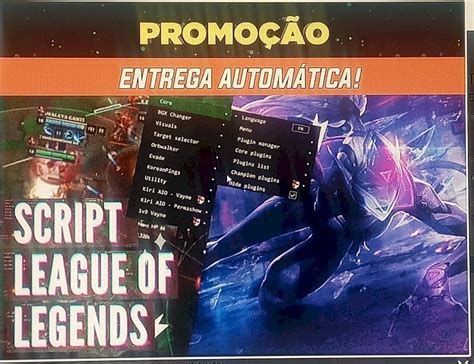 Desapego Games League Of Legends Lol Script League Of Legends