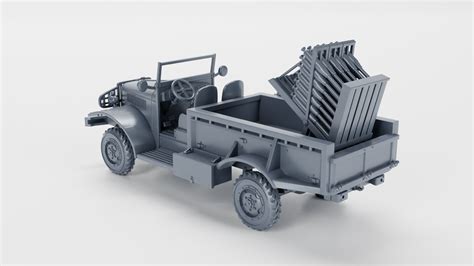 🚀 M 2 4 Rocket Truck Usmc Us Marines Ww2・ 3d File For 3d Printing・cults