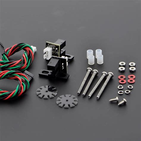 dfrobot a4wd 3pa robot car encoder kit speed sensor arduino compatible